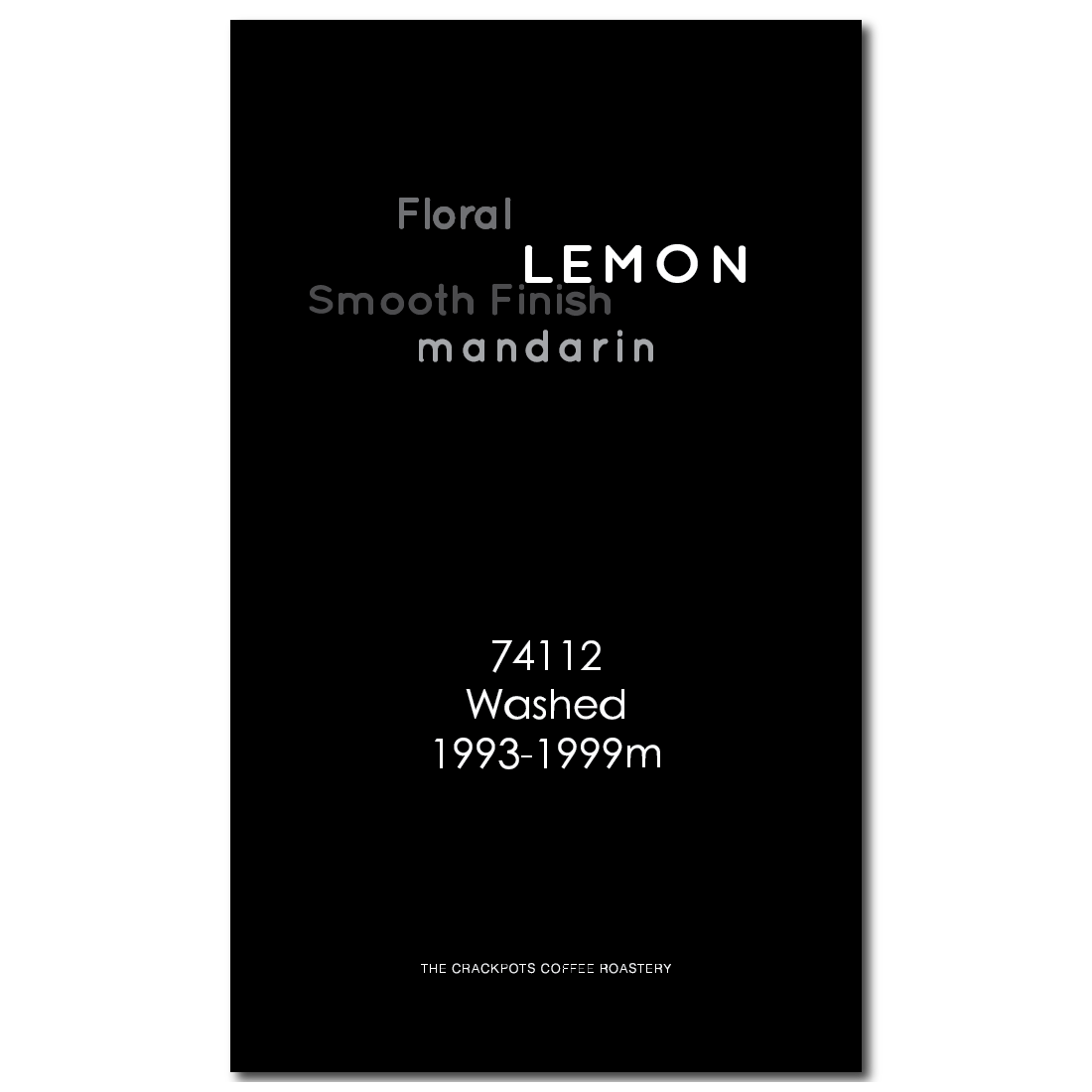 Ethiopia Jimma Limu Gera Farm 74112 Washed G1 – The Crackpots Coffee ...